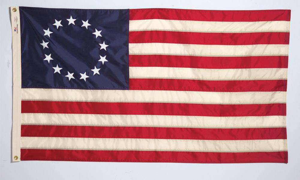 Trinx Betsy Ross Nylon 36 x 60 in. House Flag & Reviews | Wayfair