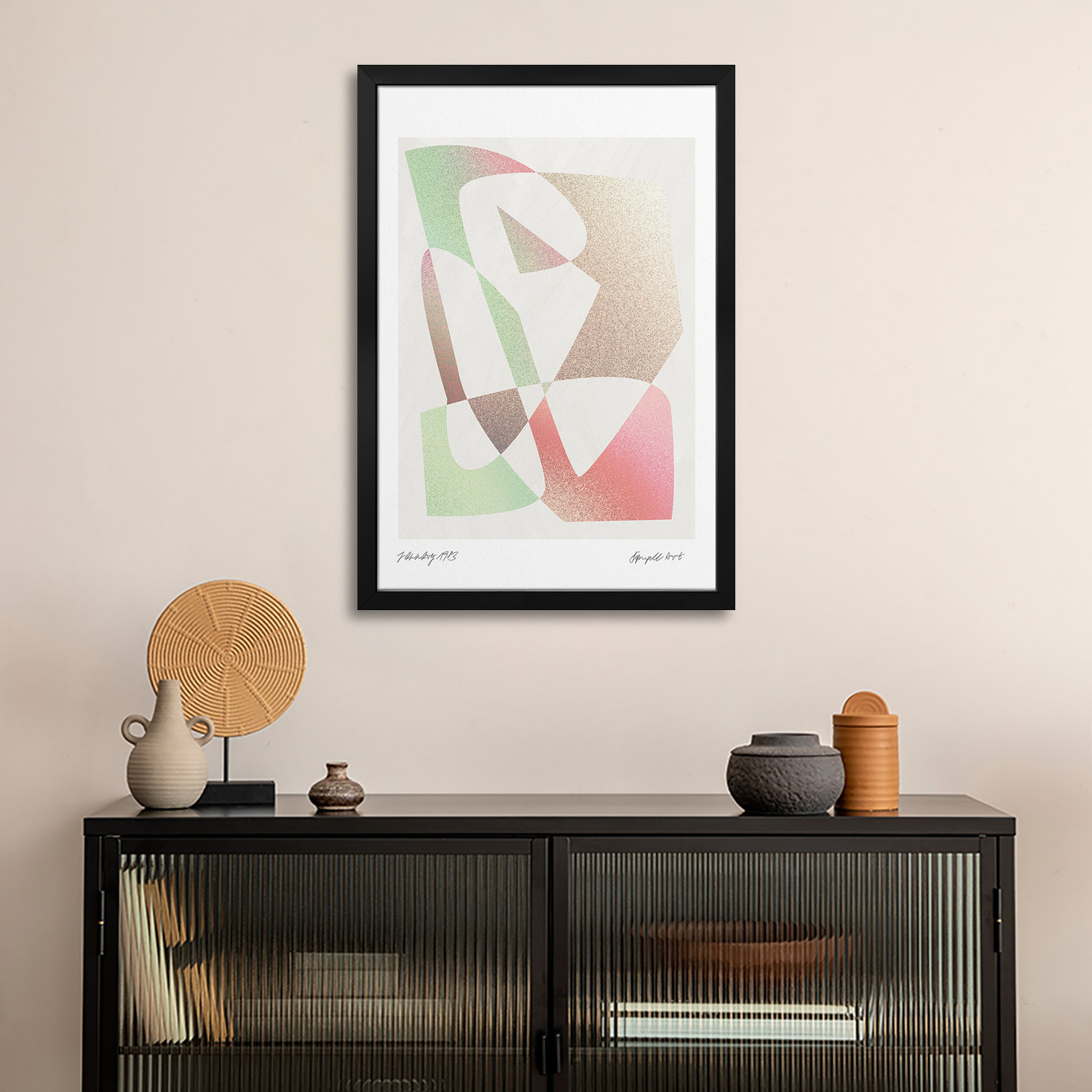 Latitude Run® Simple Art Line IX - Wall Art Print - Gallery Poster ...