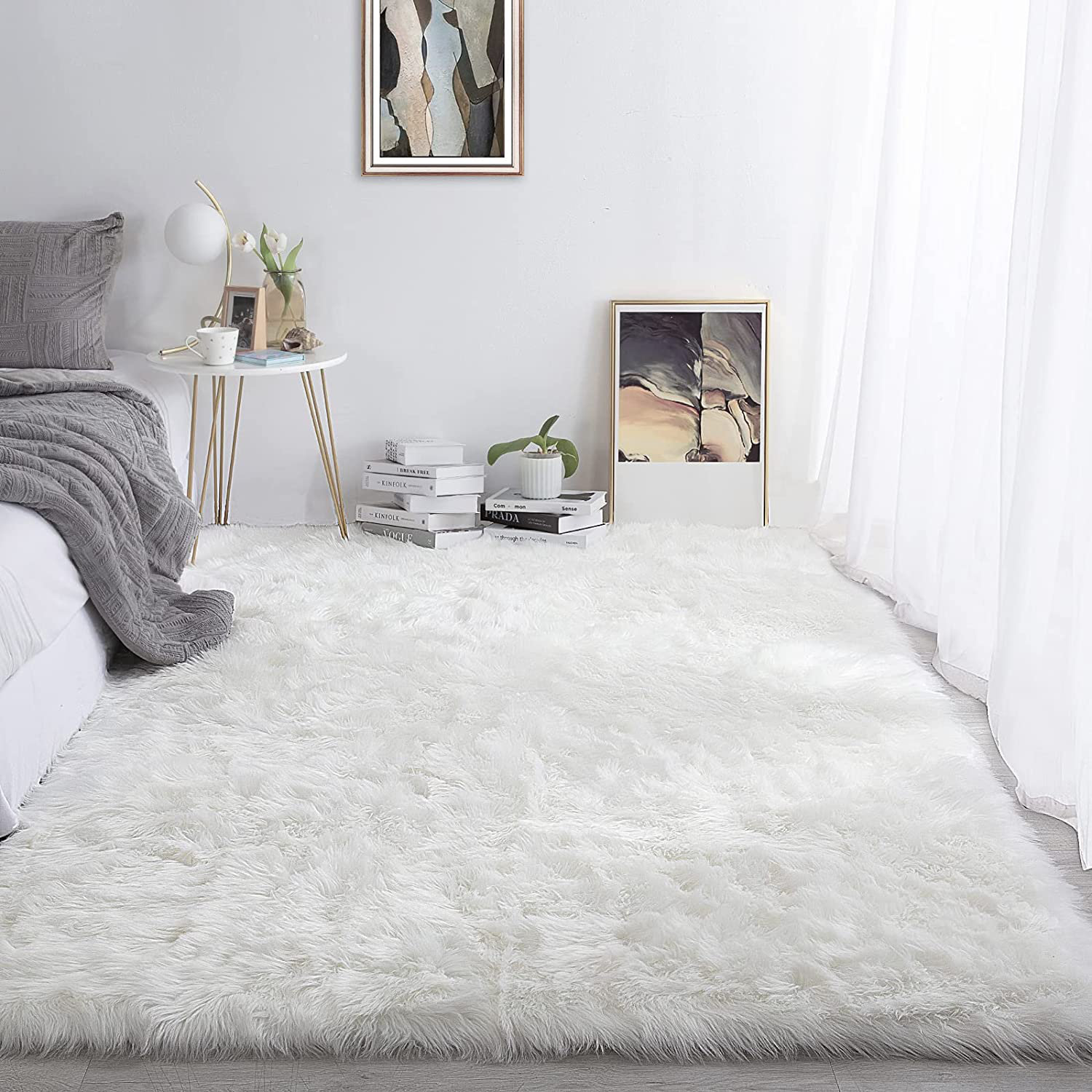 Rosdorf Park Parks Handmade Off-White Area Rug & Reviews | Wayfair