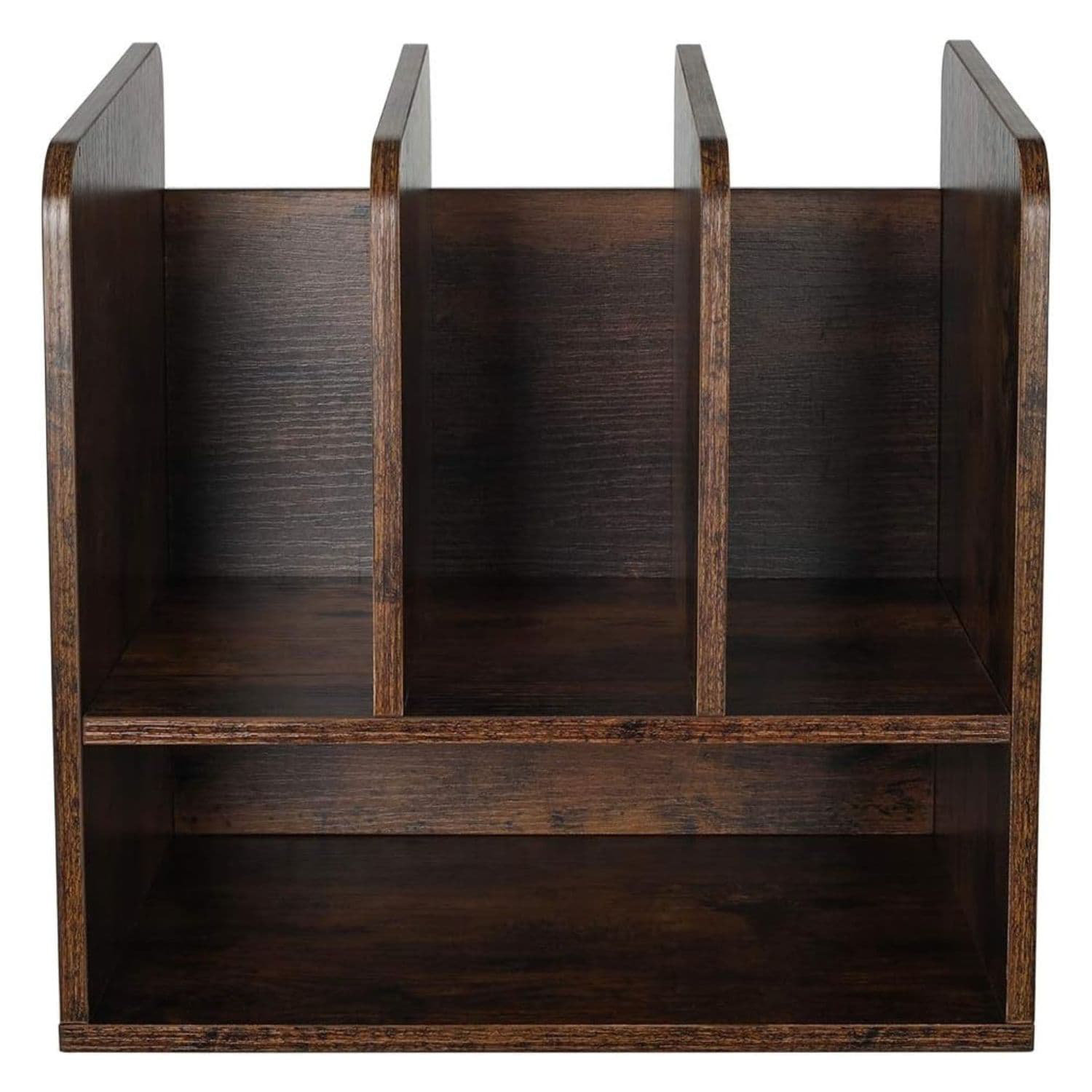 Williston Forge Wooden A4 Desktop File Organiser for Office Desk Tidy ...