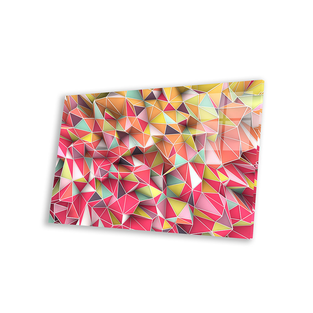 iCanvas Kaos Fashion Print On Acrylic Glass | Wayfair