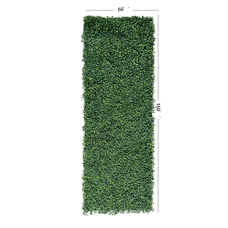 e-Joy 160" x 60" Faux Boxwood Hedge Roll Indoor/Outdoor, Artificial ...