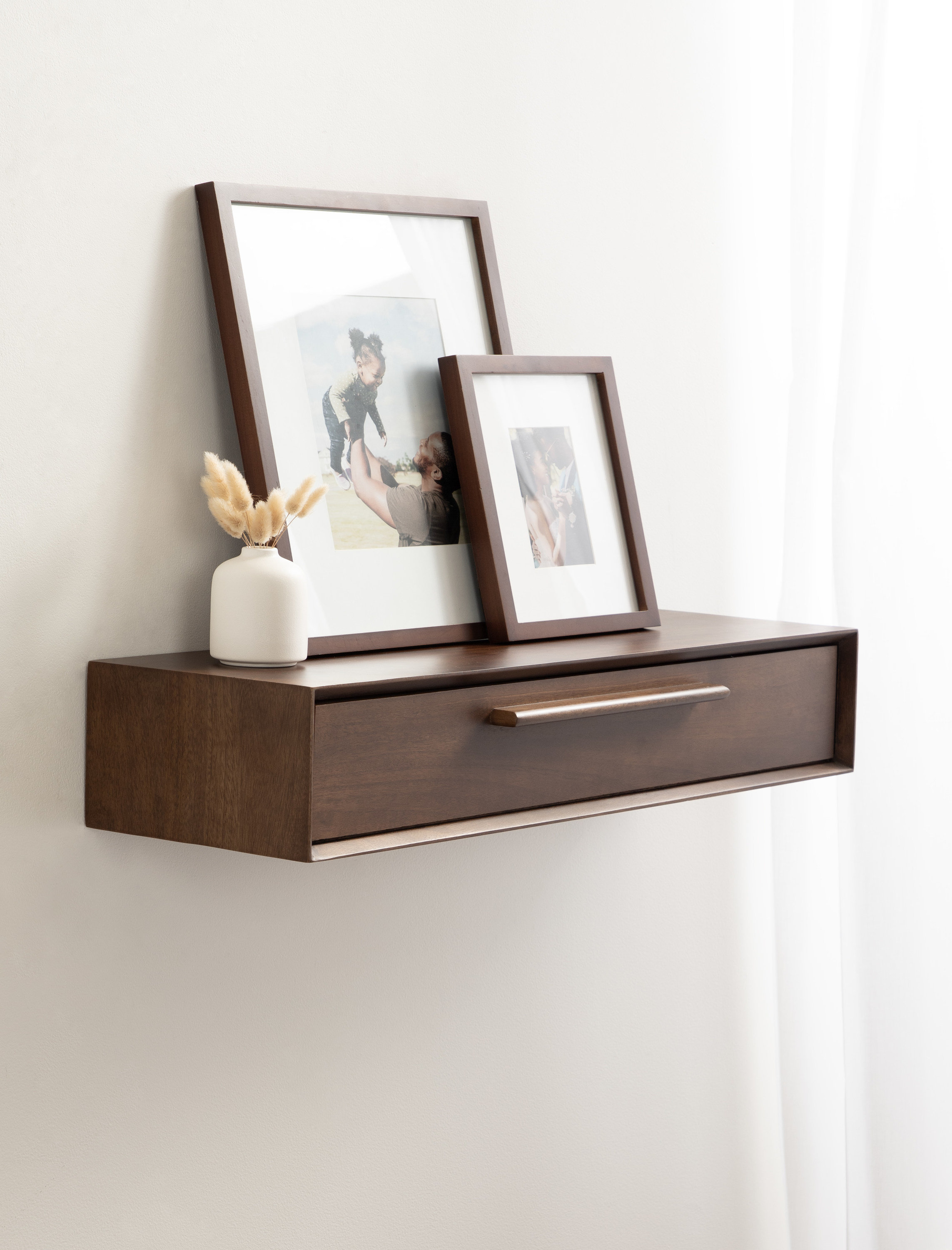 Ebern Designs Floating Entryway Console Table & Reviews | Wayfair