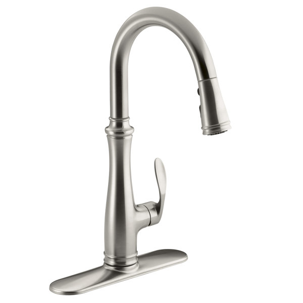 Farmhouse & Rustic Low Profile Kitchen Faucets | Birch Lane