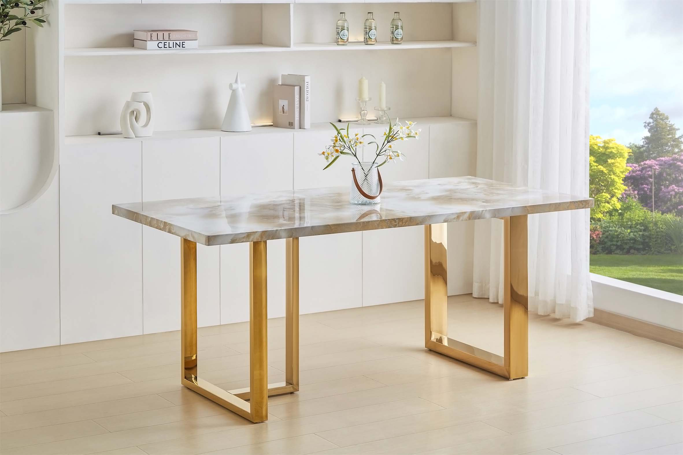 Everly Quinn 1 Piece Rectangular Dining Table without Chair | Wayfair
