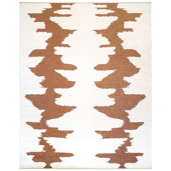 Perennials Ink Blot Flatwoven Rug In Chili Pepper Colorway | Perigold