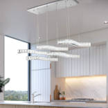 Orren Ellis Kalb 8 - Light Glass Dimmable LED Classic / Traditional ...