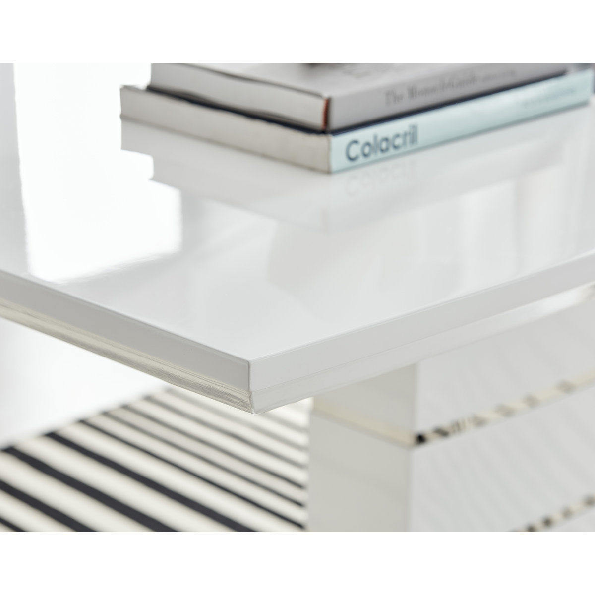 East Urban Home Renny Extendable Self-Storing Leaf Pedestal Dining ...