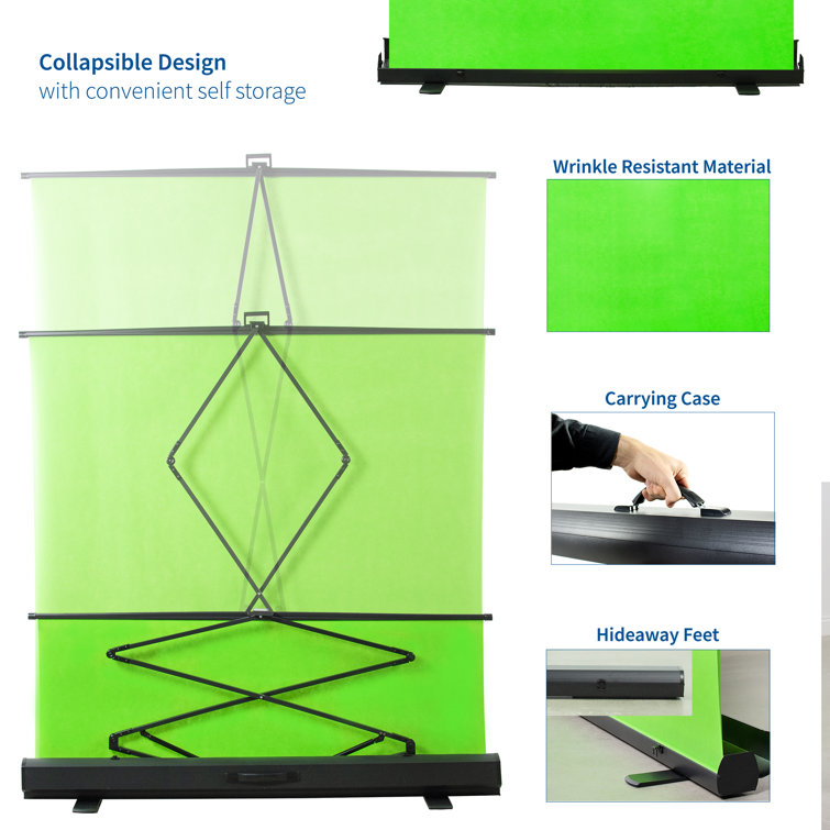 VIvo 100in Collapsible Green Screen & Reviews - Wayfair Canada