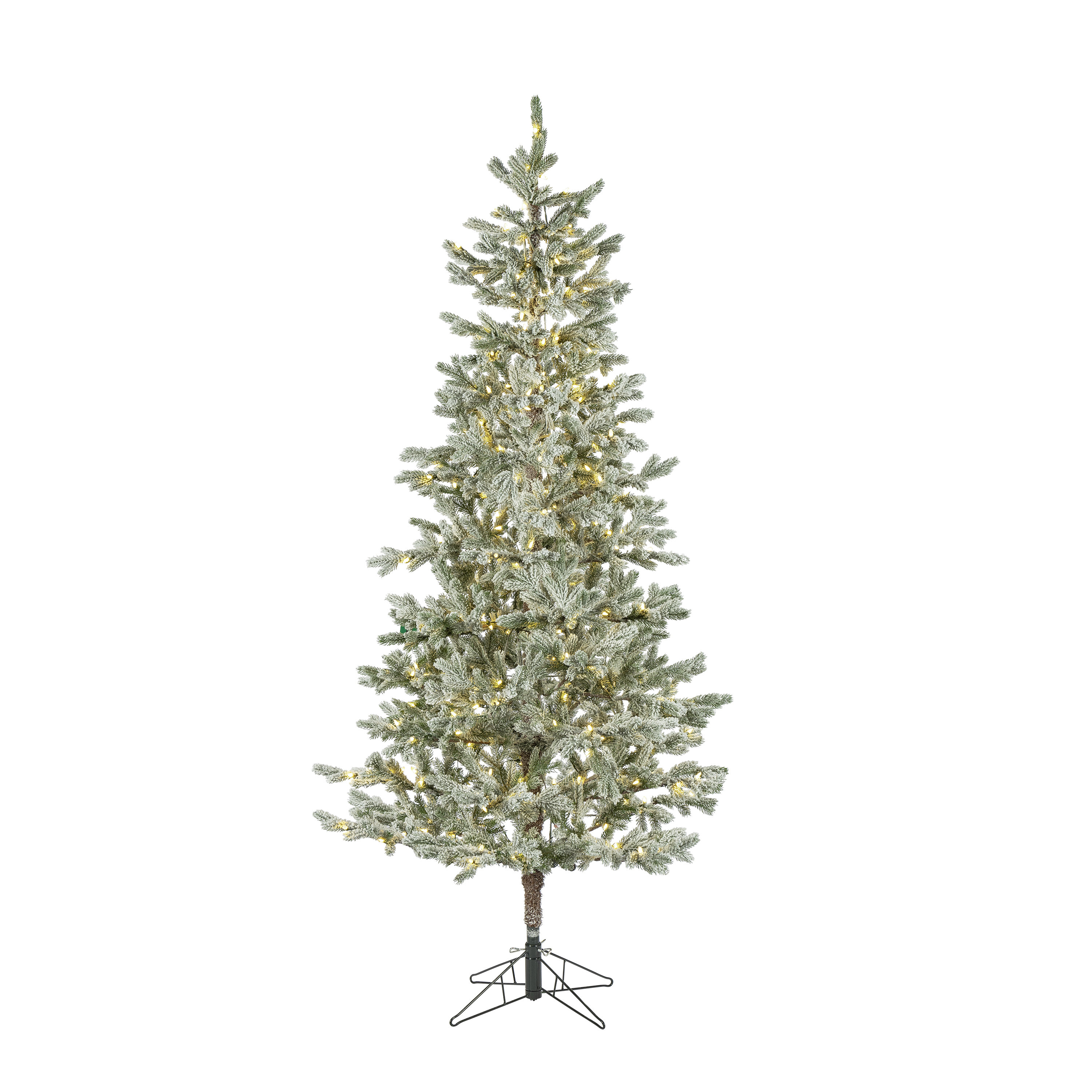 The Holiday Aisle® Gieselle Lighted Artificial Pine Christmas Tree ...