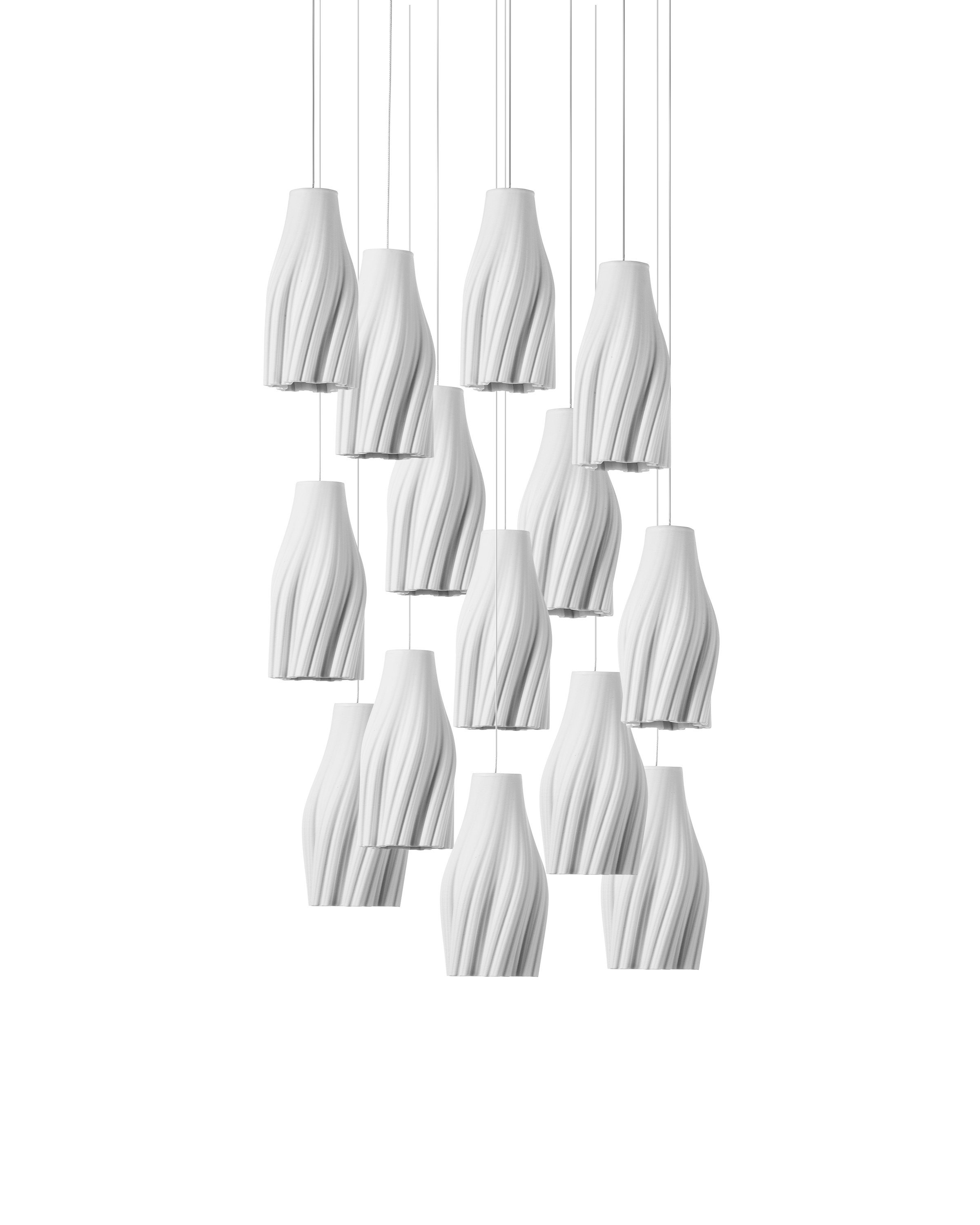 Currey & Company Posh 15-Light Round Multi-Drop Pendant | Wayfair