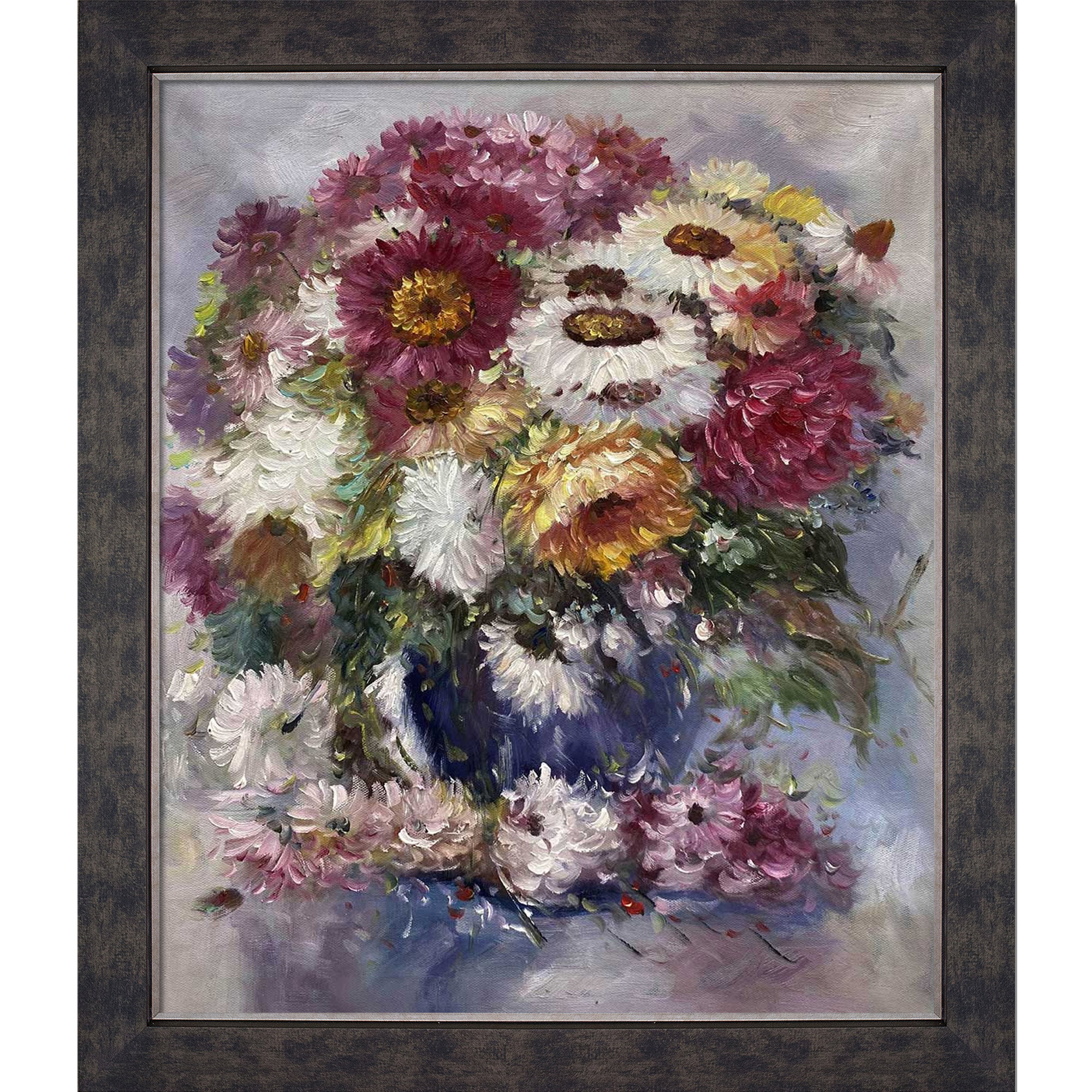 Canora Grey Impressionistic Flowers By Amelie Beaury-Saurel With ...