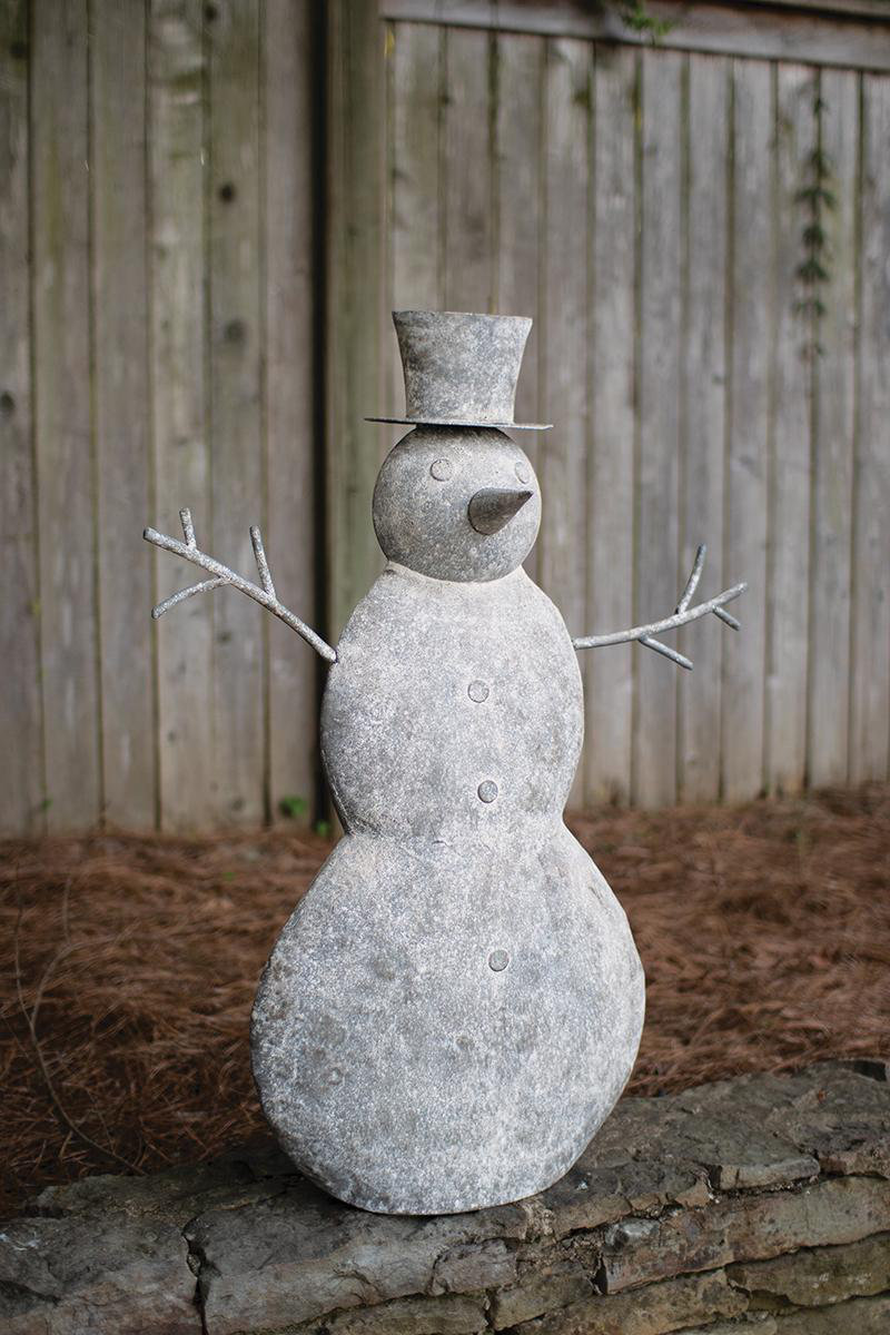 The Holiday Aisle® Metal Snowman & Reviews - Wayfair Canada