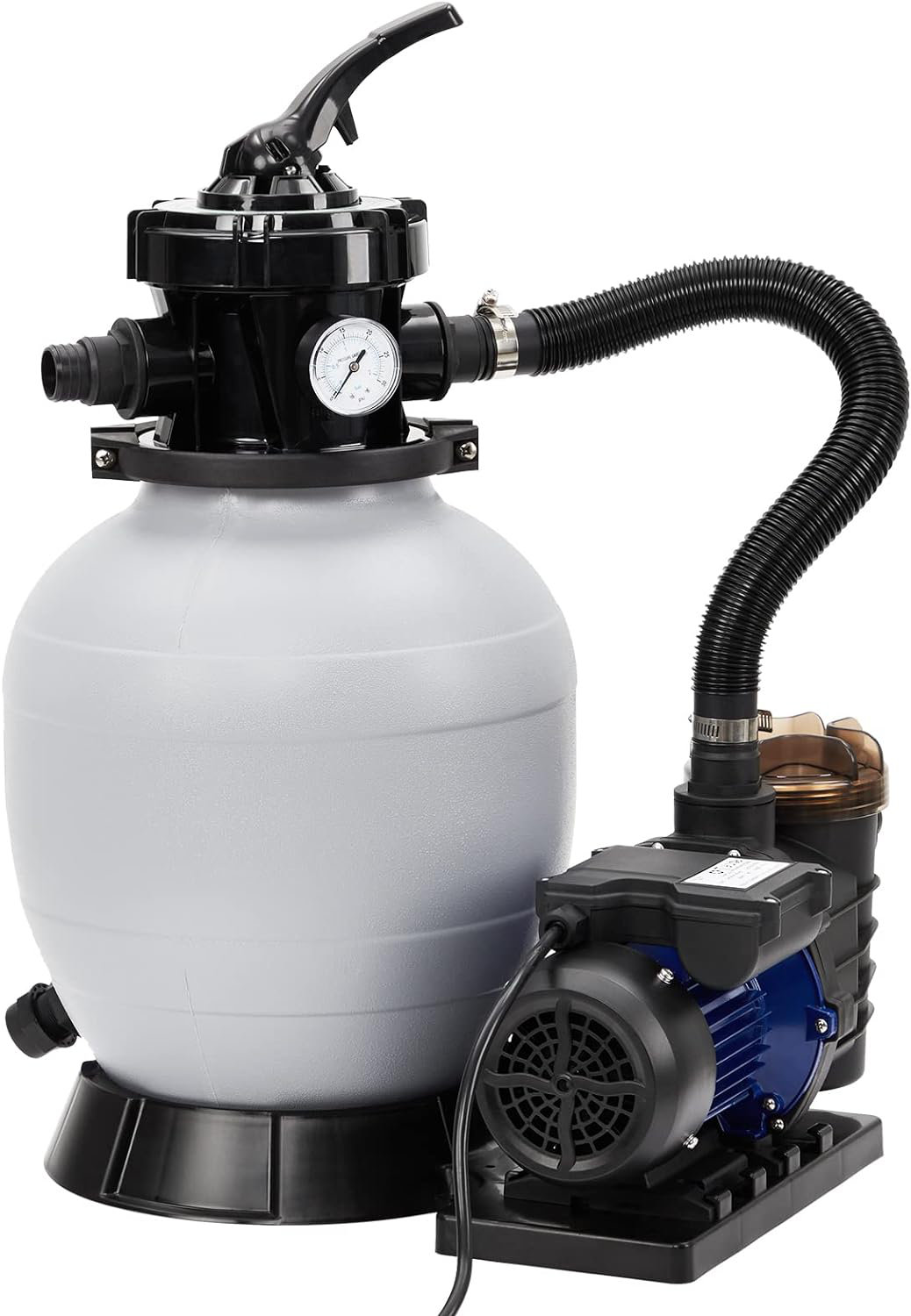 Yesurprise 13" Sand Filter Pump - 2lb Filter Ball, 3434gph 3/4hp Pool ...