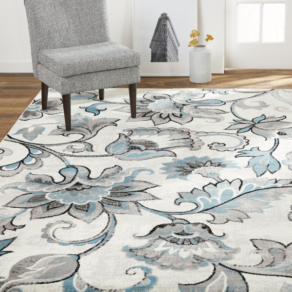 Laurel Foundry Modern Farmhouse Floral Rug & Reviews | Wayfair