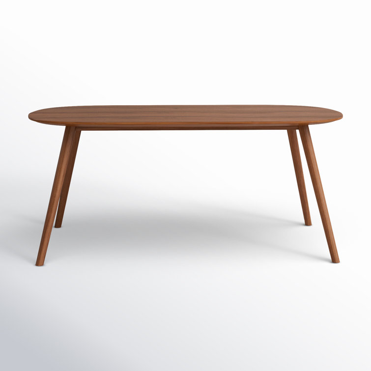 AllModern Bray Oval Solid Wood Base Dining Table & Reviews | Wayfair