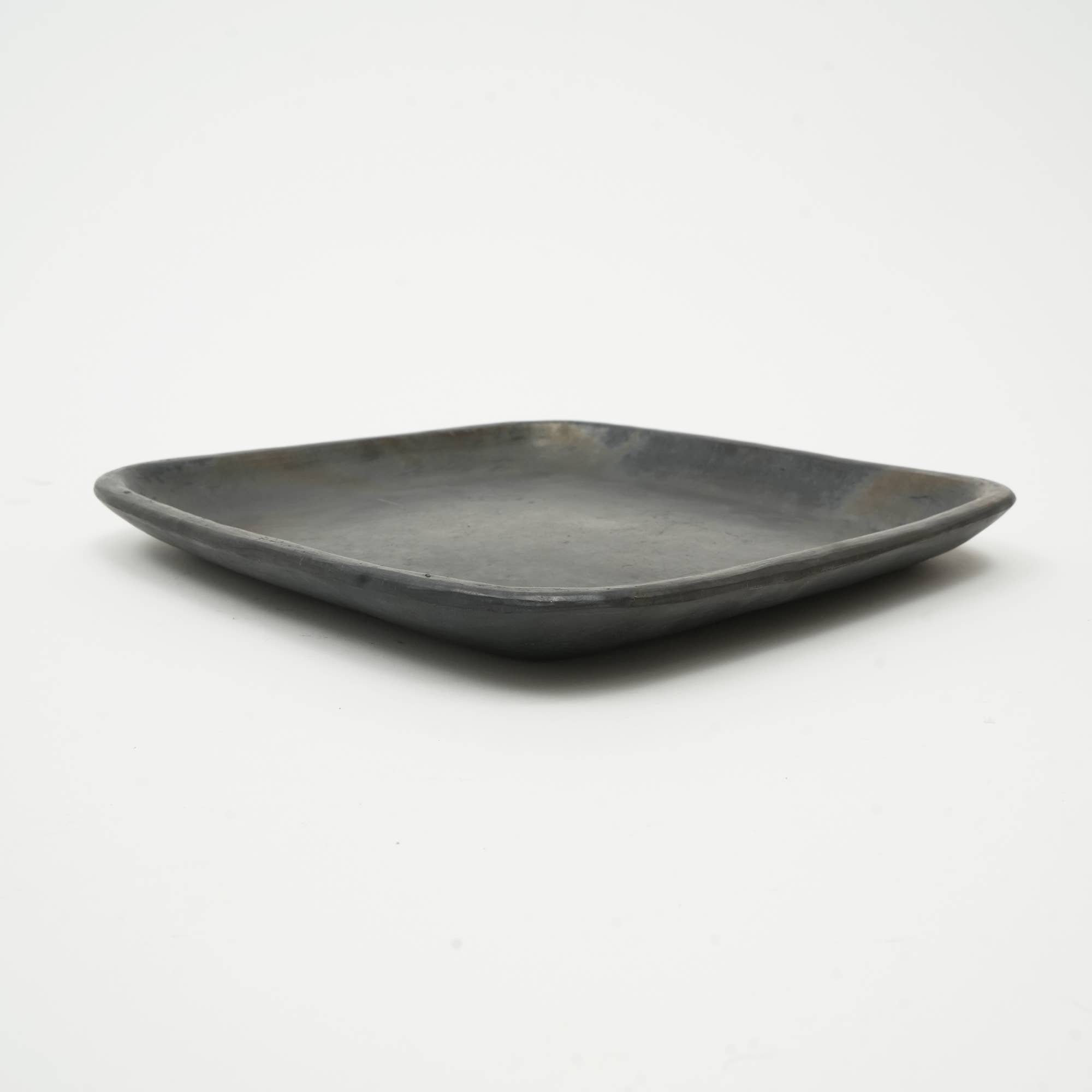 Union Rustic Lenneke Stone Platter/Longpi Pottery Square Plate - Large ...