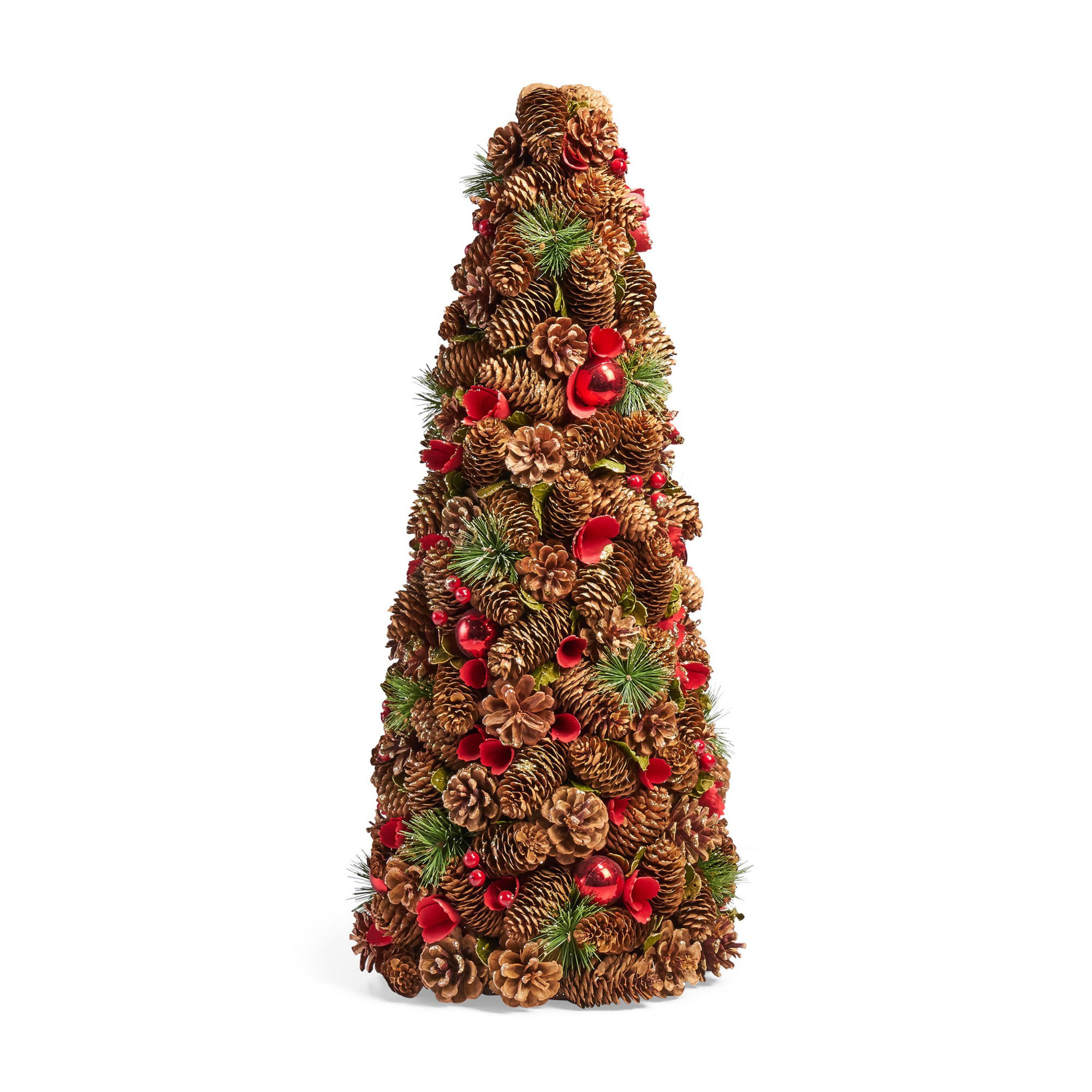 Ophelia & Co. Pinecone Tower Christmas Tree | Wayfair