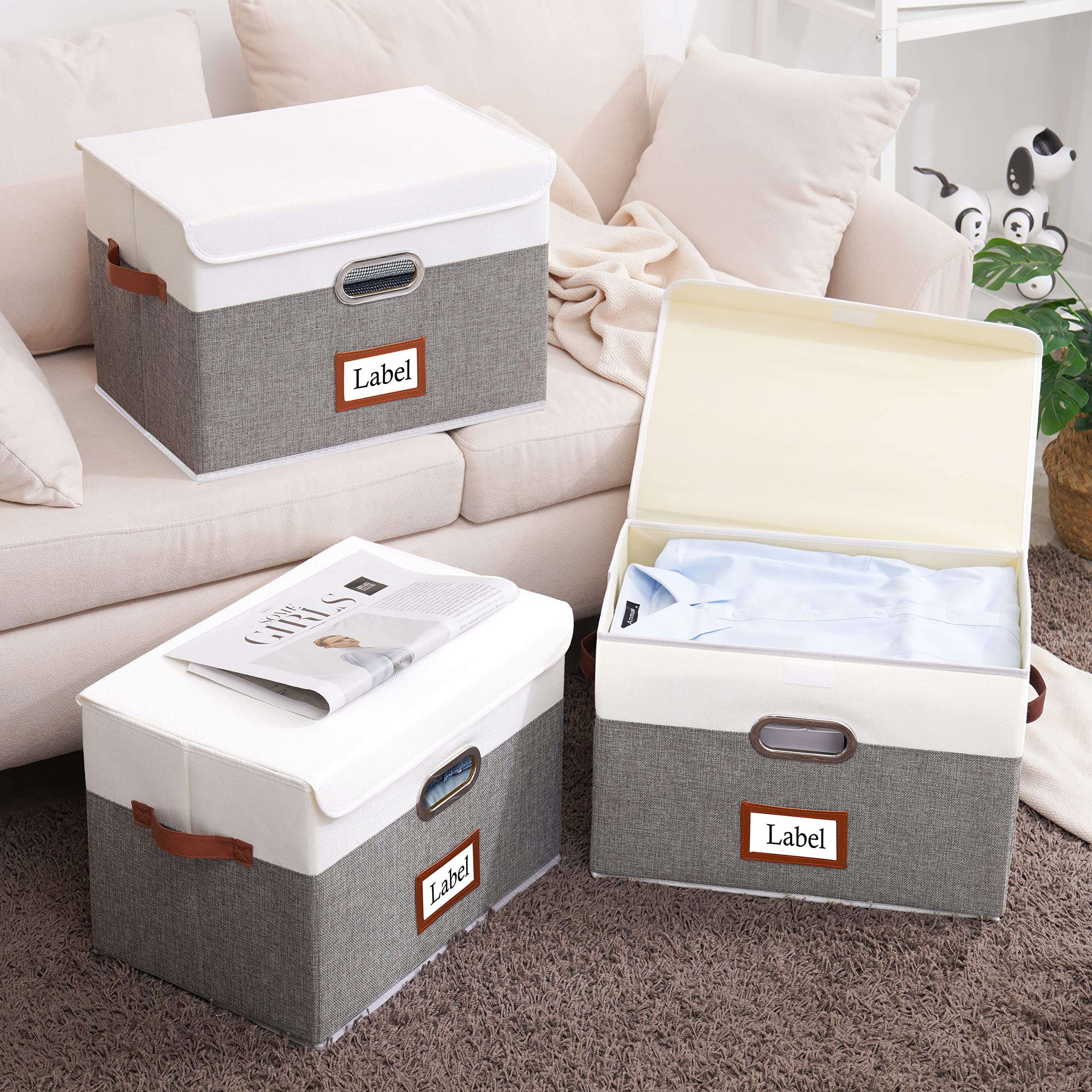 Latitude Run® Fabric Storage Bin - Wayfair Canada