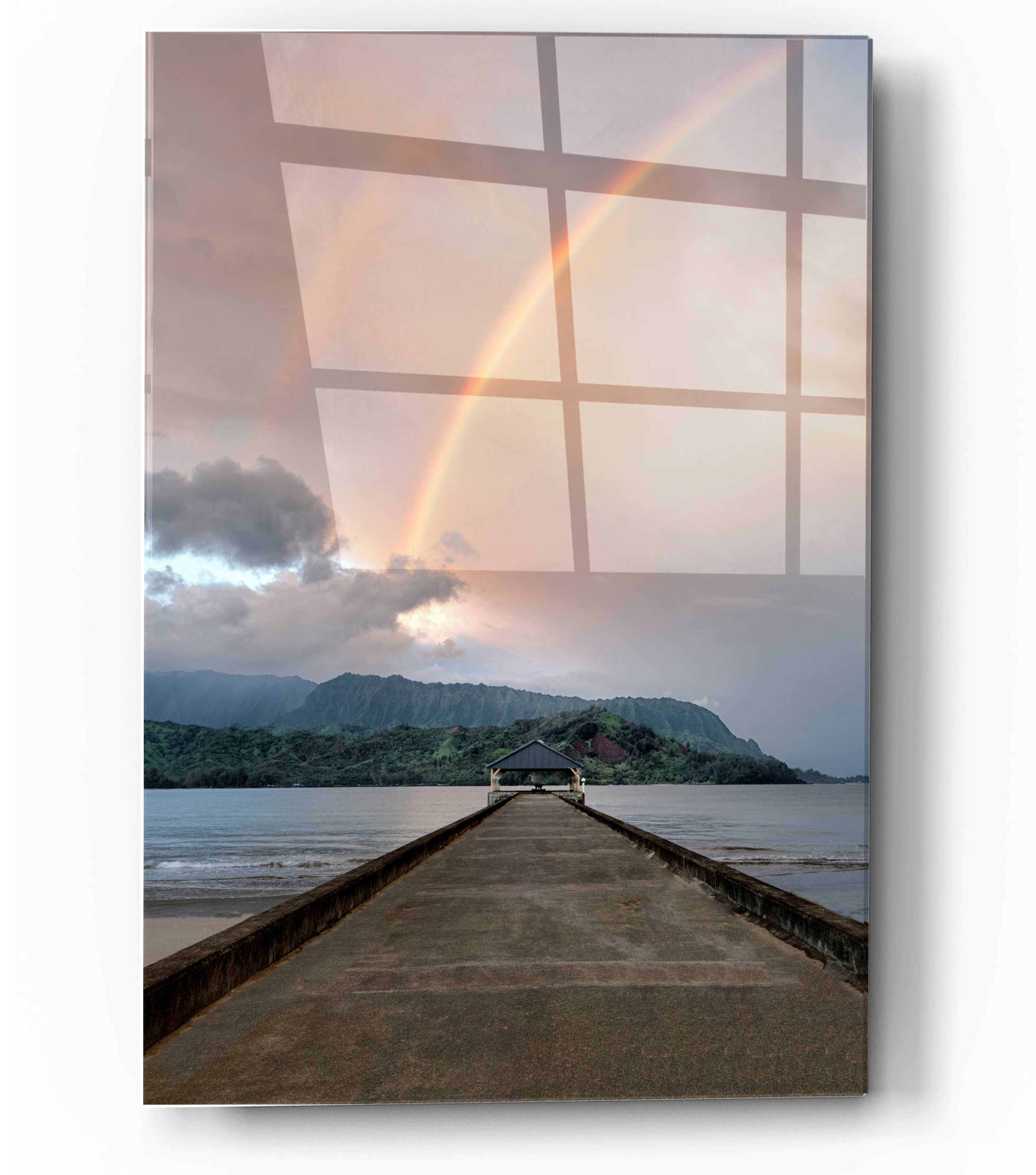 Dovecove Rainbow Pier III - Unframed Print | Wayfair