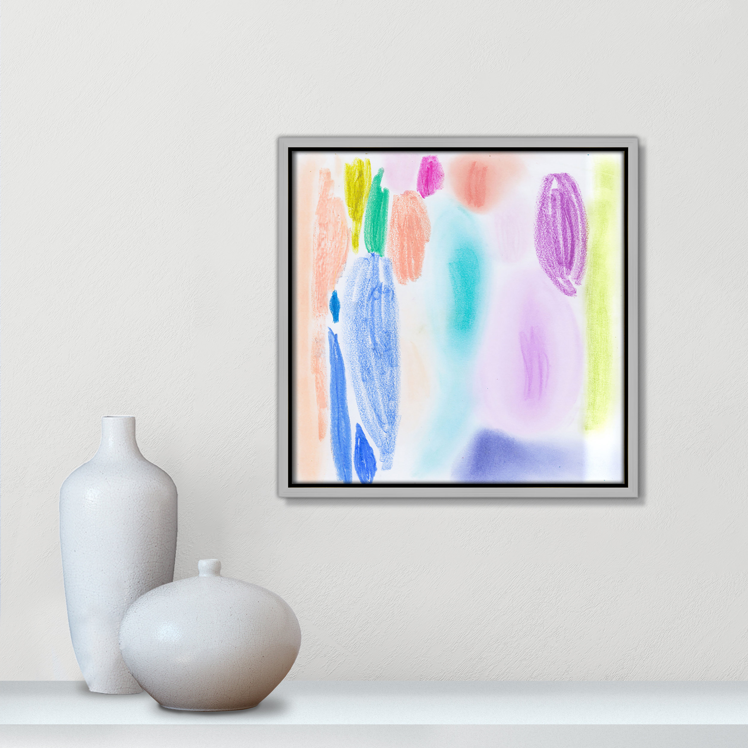 Casa Fine Arts Vivid Space II - Square Version Print by Bea Dina | Wayfair