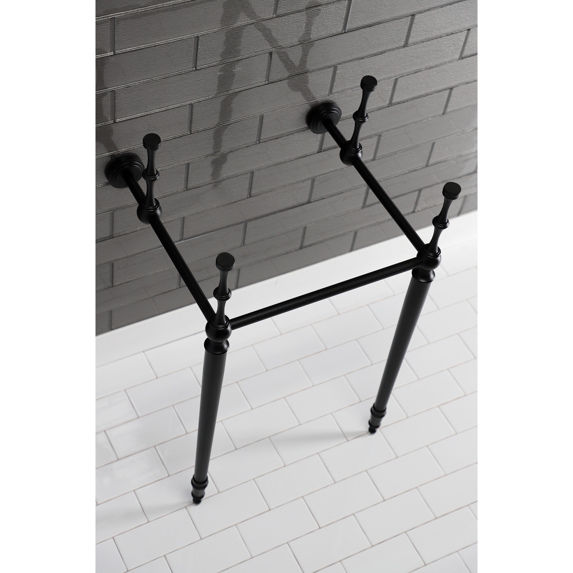 Kingston Brass Edwardian Brass Console Sink Legs & Reviews | Wayfair