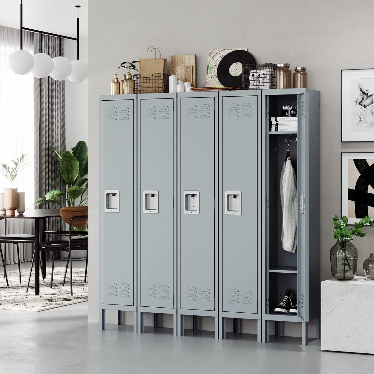 Steelcube Metal Locker 1 Doors Employees Locker Storage Cabinet ...