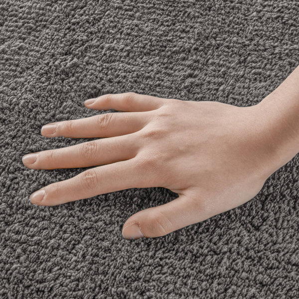 Winston Porter 20X30" 100% Cotton Tufted 3000 GSM Reversible Bath Rug ...