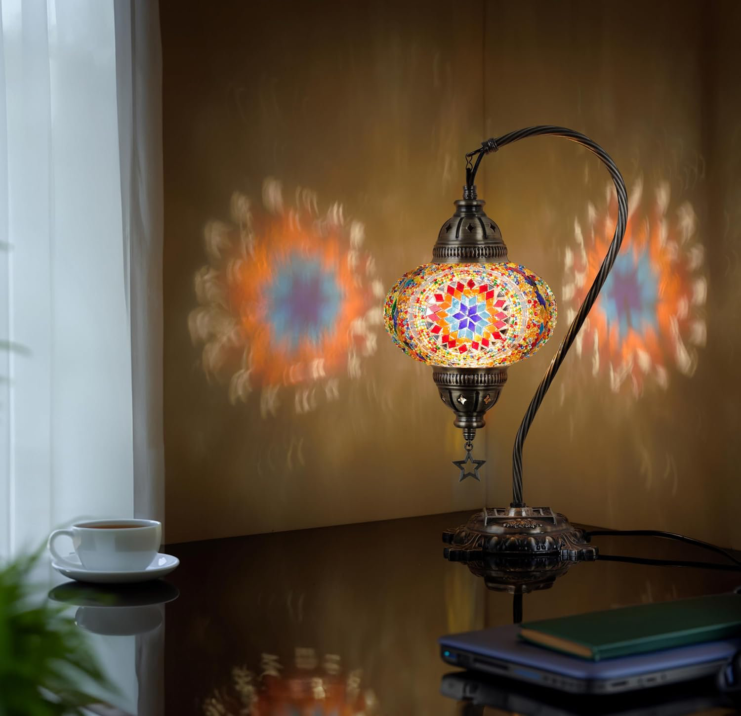 Bungalow Rose Faithia USB Arched Lamp | Wayfair