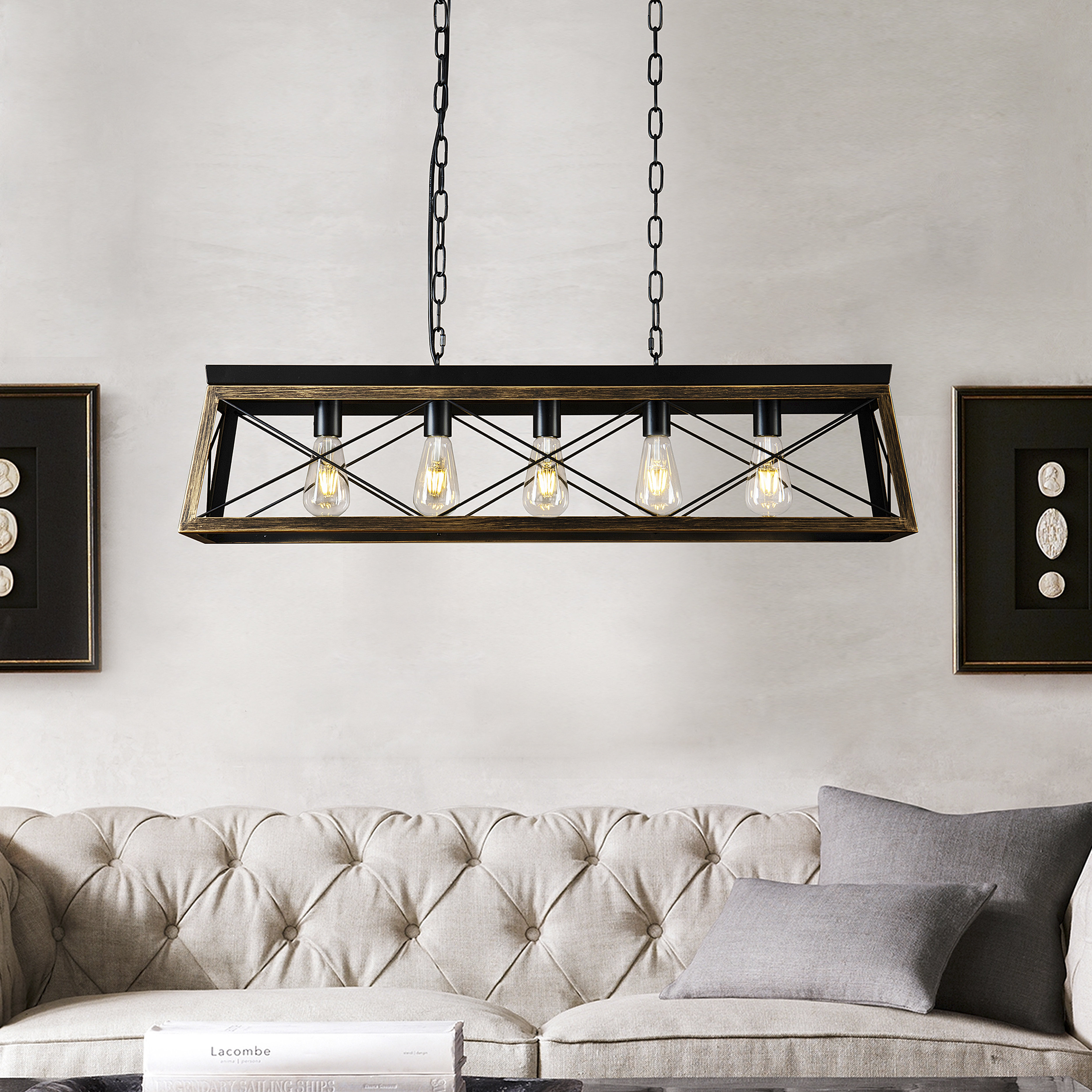 Farmhouse Wrought Iron Light Laurel Foundry Modern Farmhouse Howse 26"