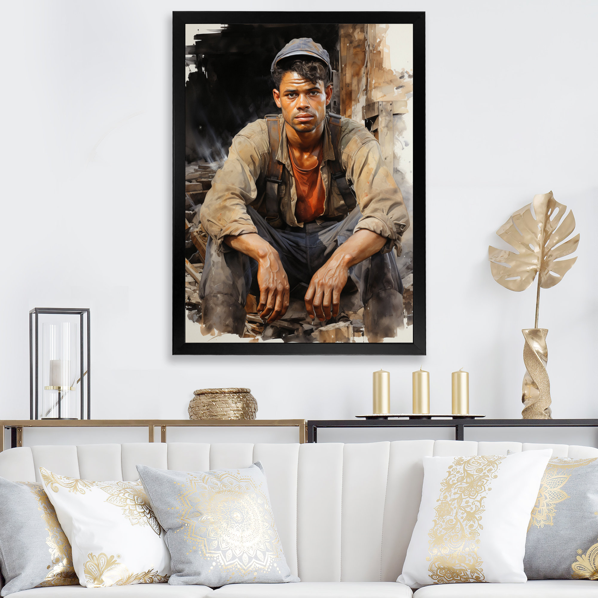 Red Barrel Studio® Beverlyn Fashion 1930S Resilient Portrait Framed On ...