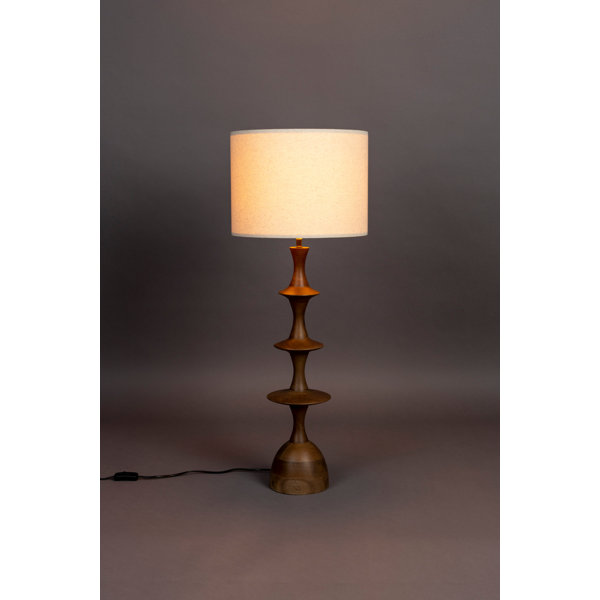 Dutchbone Cath Solid Wood Table Lamp | Perigold