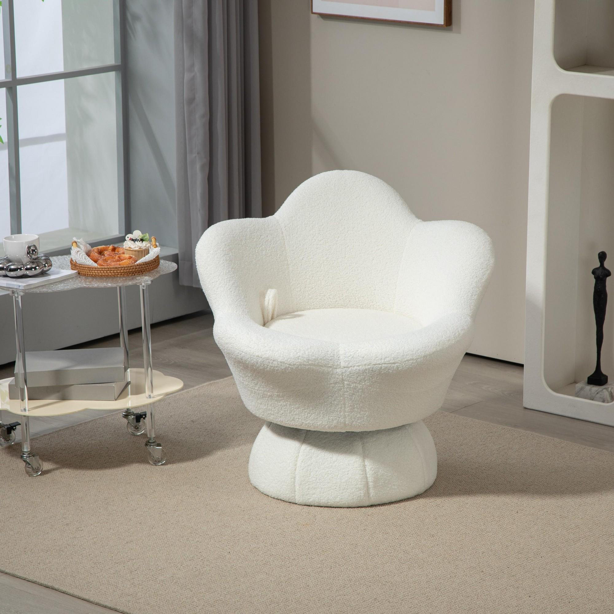 Wrought Studio™ Elegant and sophisticated comfortable swivel chair ...