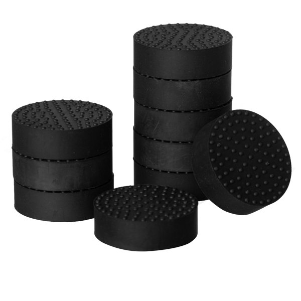 Arlmont & Co. 24-pack Pot Feet - Solid Rubber Risers With Non-slip Grip ...