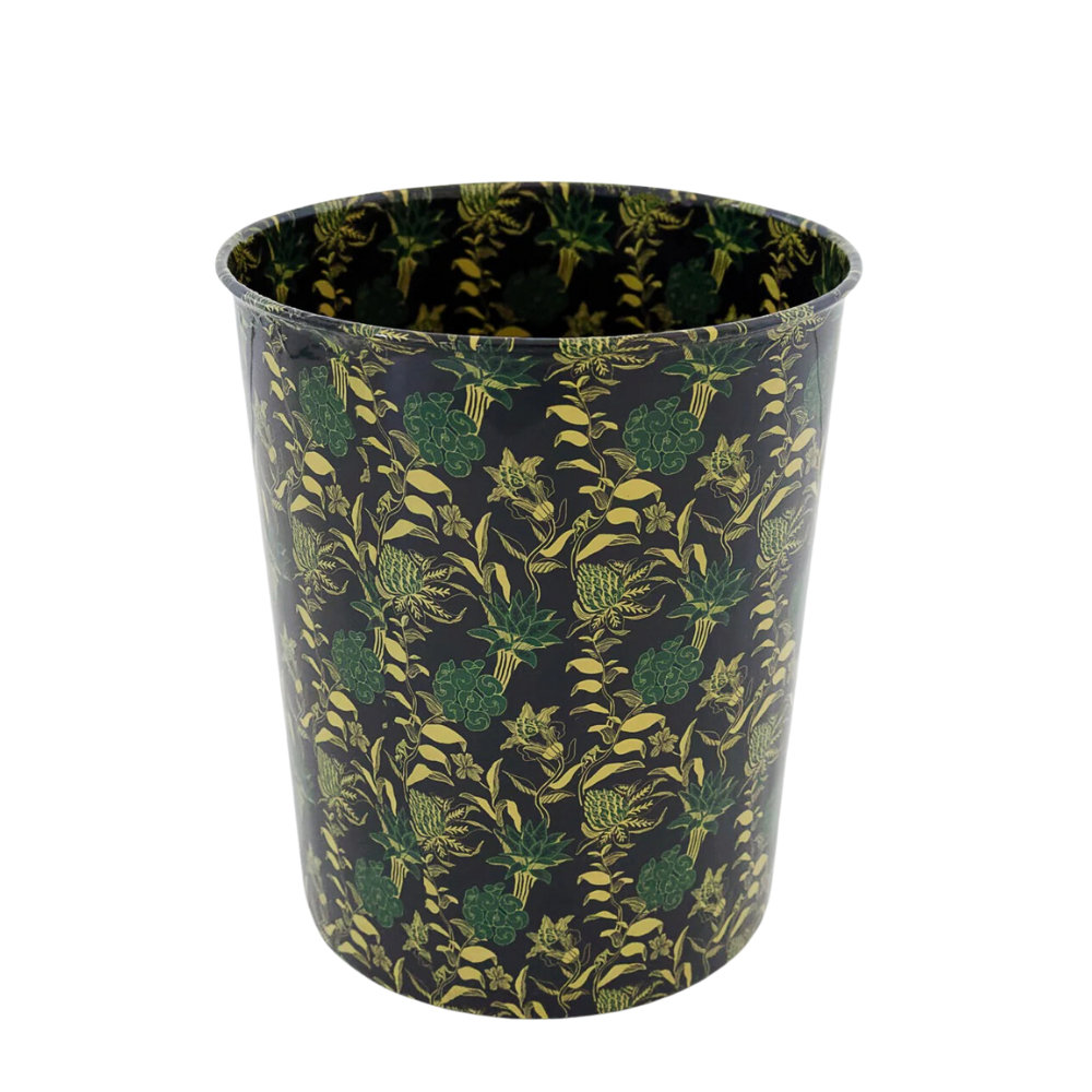 Pretty Bins Floral Decorative Handmade Unique Trash Can - Designer ...