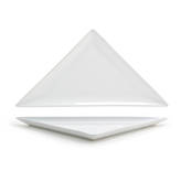 Front Of The House Mod Triangle 12" Dinner Plate | Wayfair