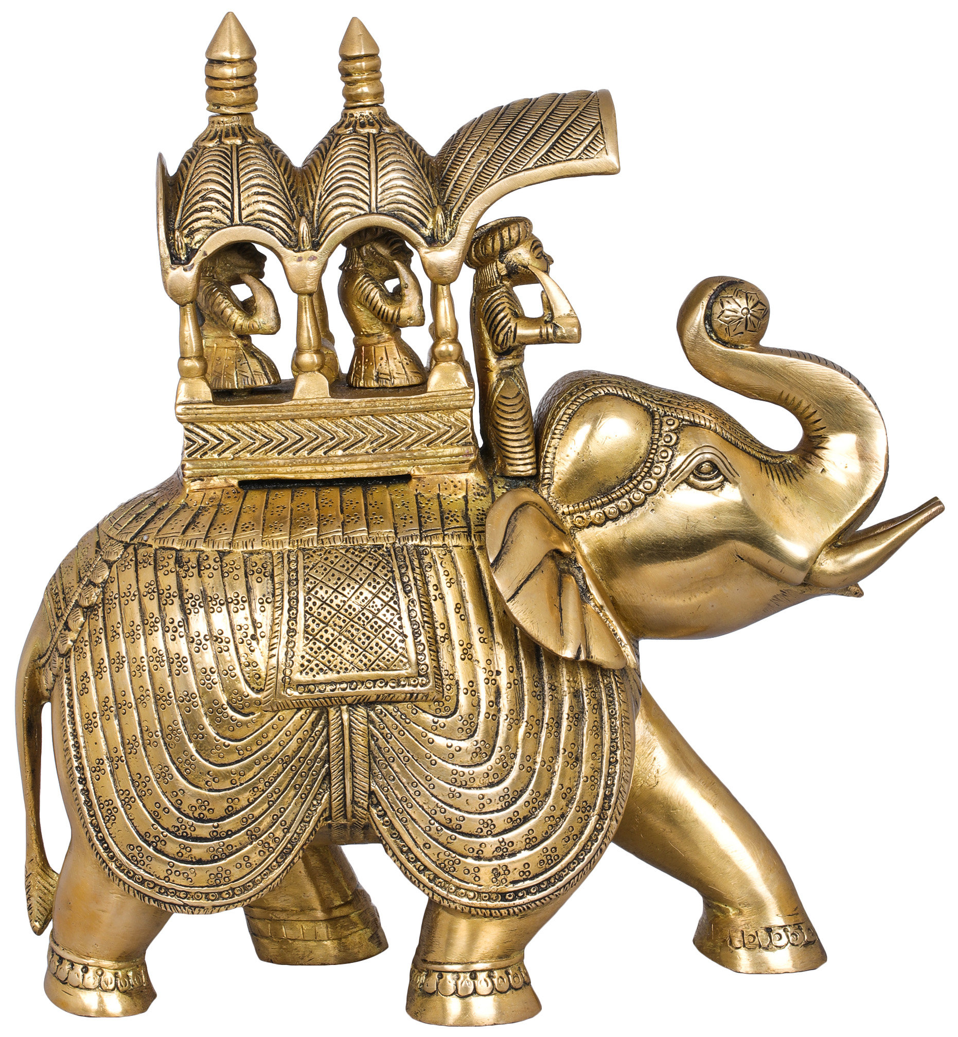 Bungalow Rose Royal Elephant Palki of a King | Wayfair