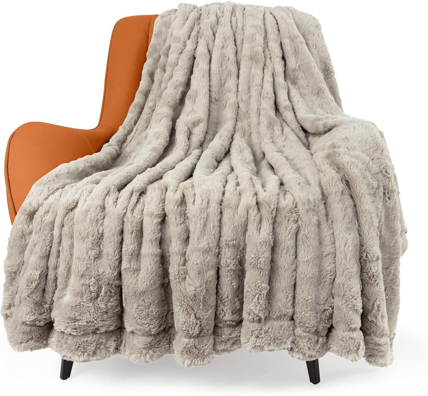 Generic Faux Fur Luxury Throw Blanket,Double Side Soft Fluffy - Wayfair ...