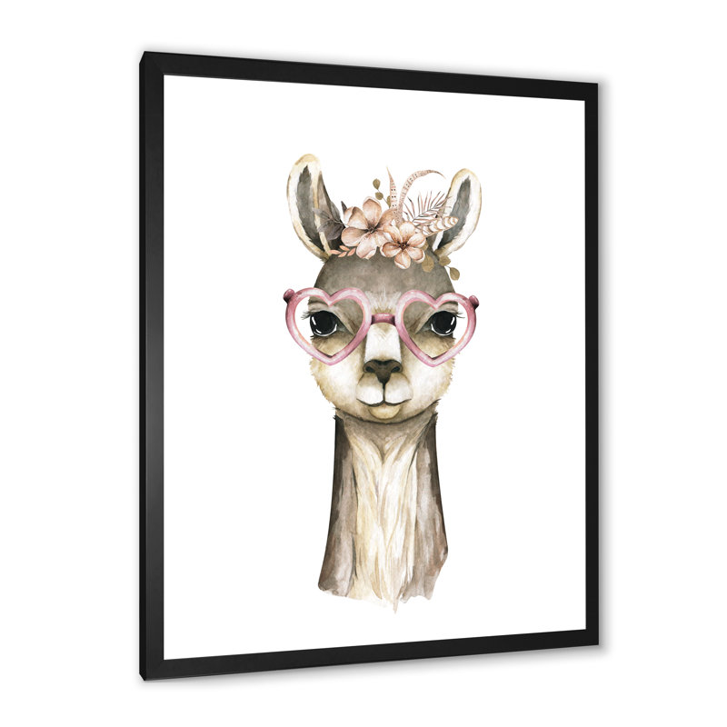 llama head animated