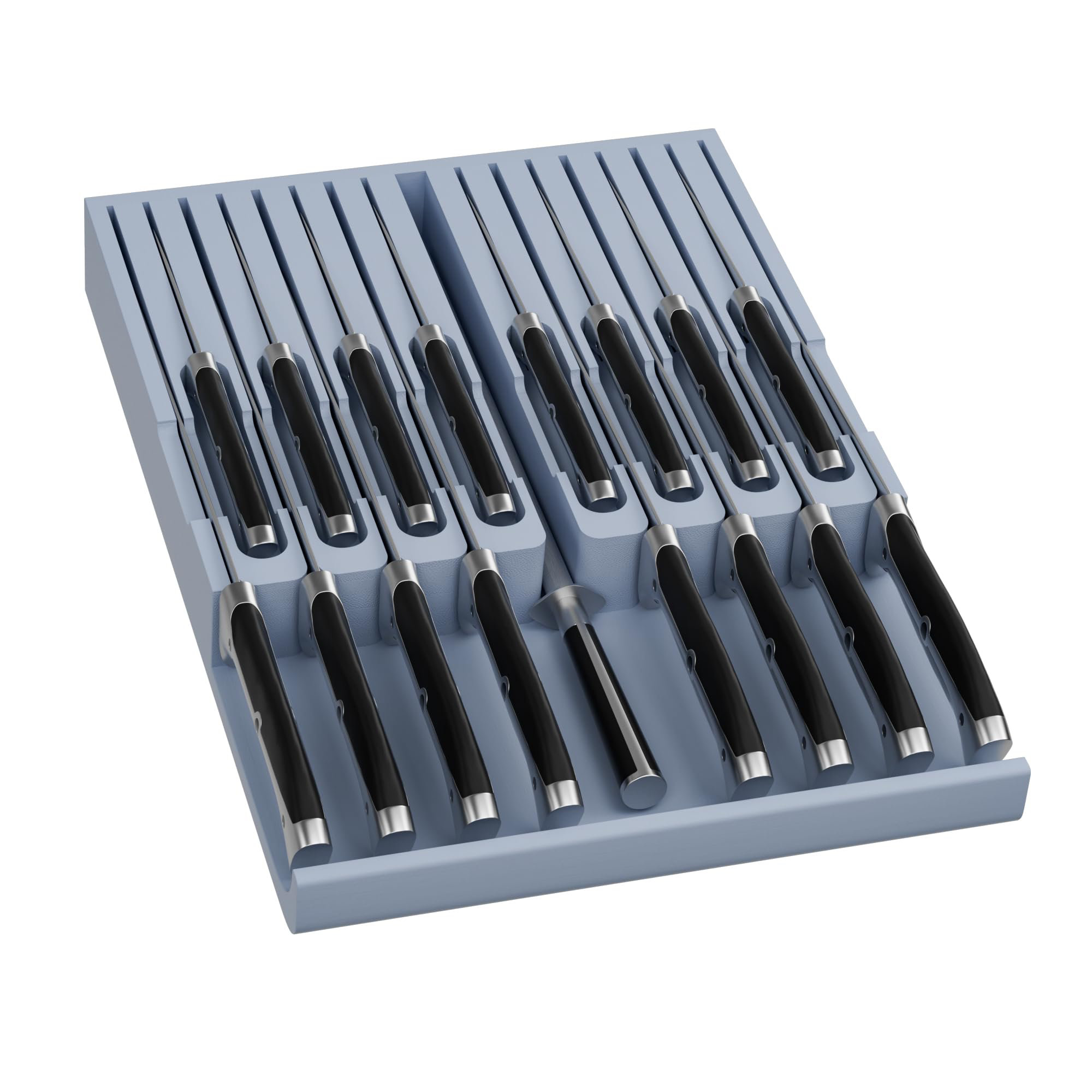 MARLIN MANUFACTURING COMPANY, INCORPORATED Bamboo In-Drawer Knife Block ...