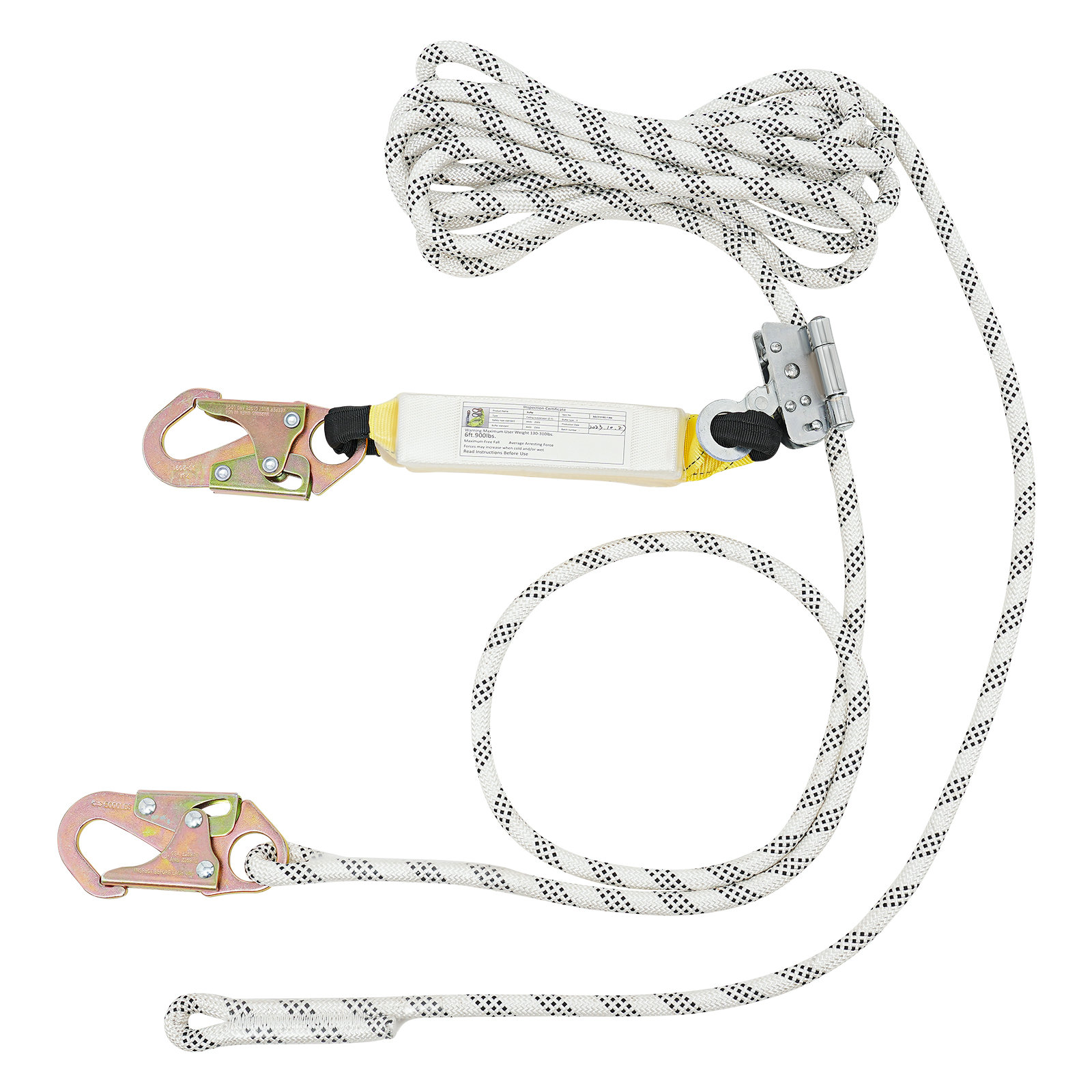 Arlmont & Co. Rinata Vertical Lifeline Assembly 25/50/100 Ft Fall ...