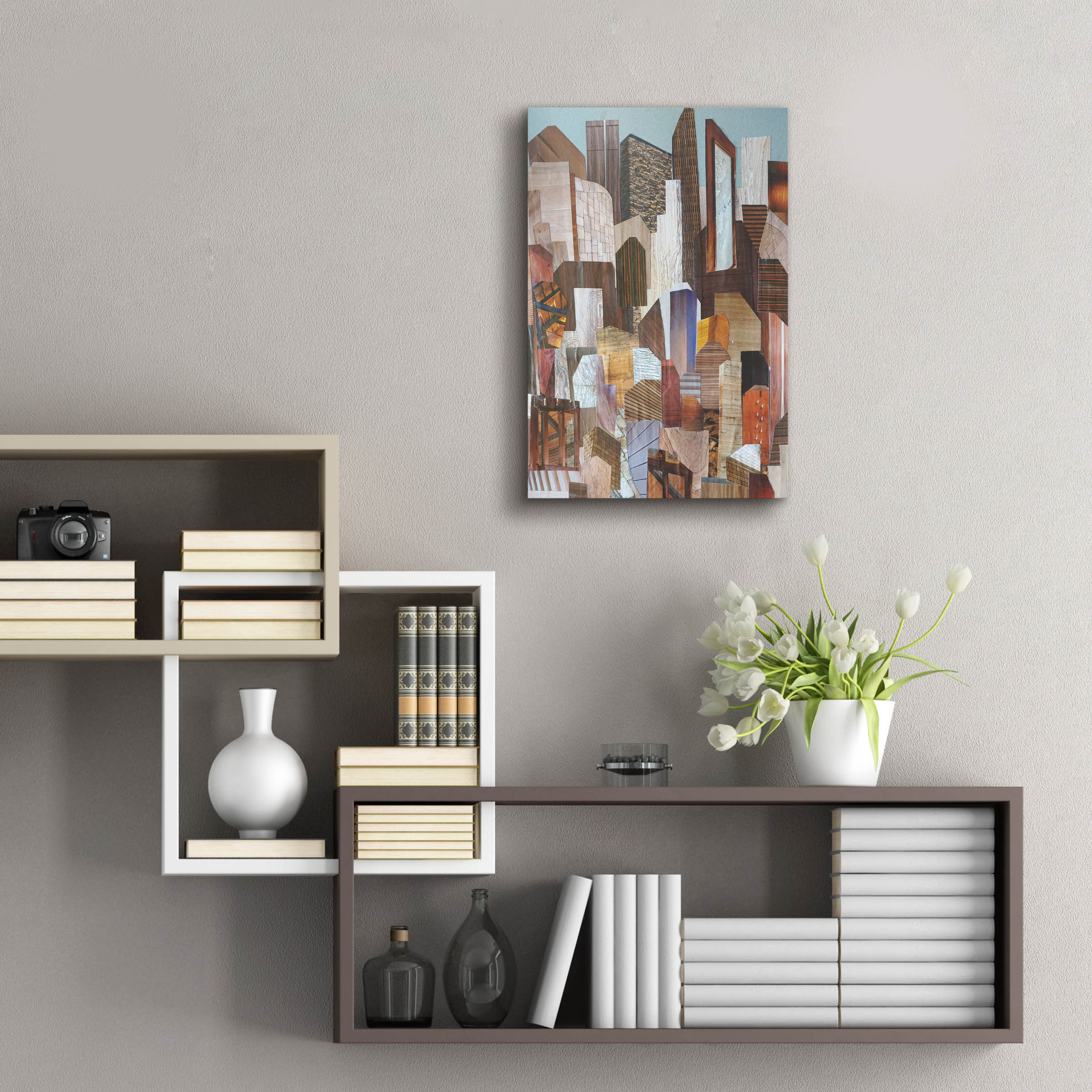 Wrought Studio™ Metropolis' by Coco Good Acrylic Glass Wall Art | Wayfair