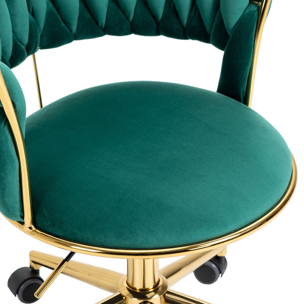 Mercer41 Veyda Velvet Task Chair | Wayfair