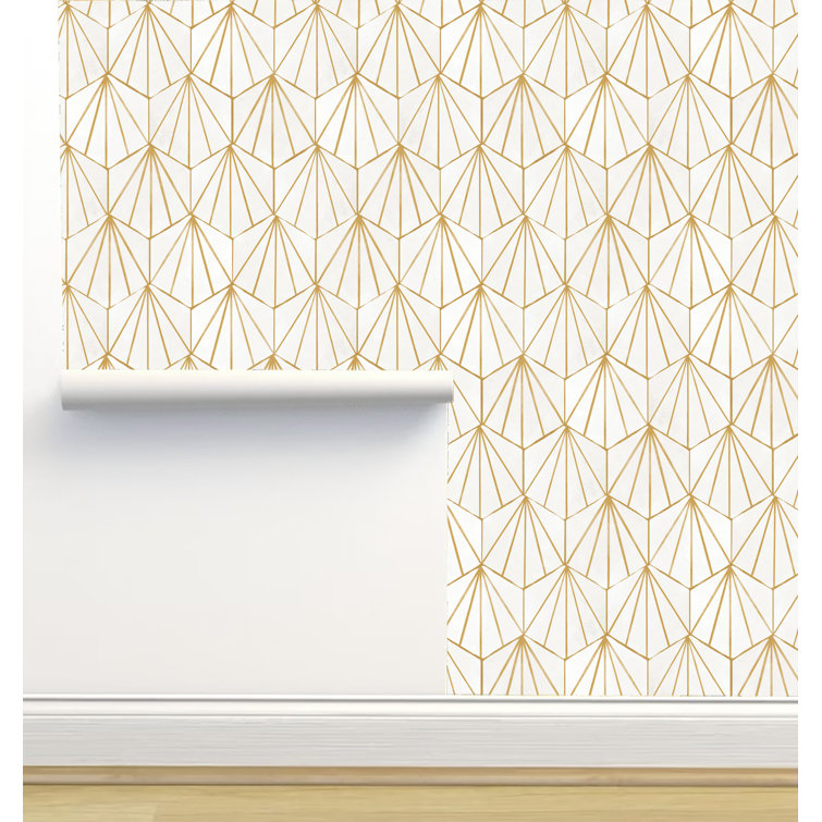 Red Barrel Studio® Peel & Stick Geometric Roll | Wayfair
