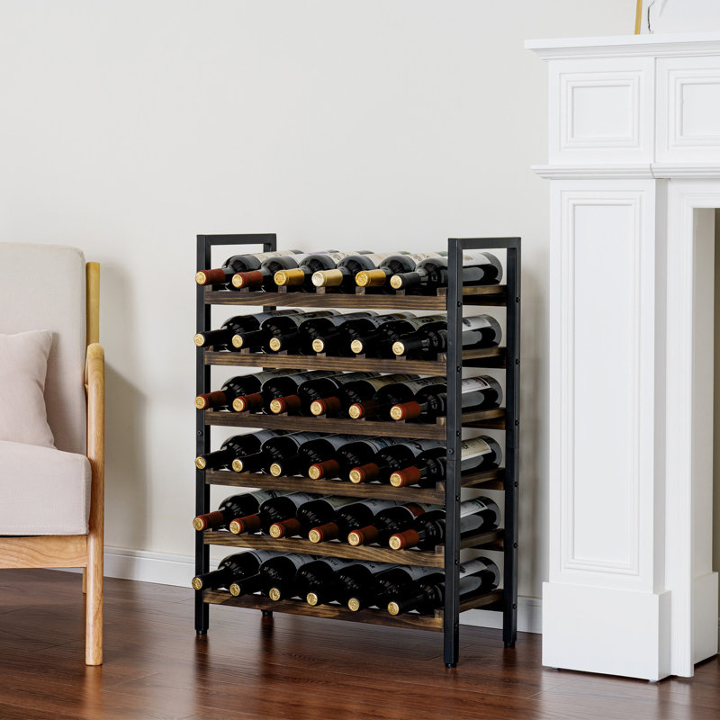 Millwood Pines 6 Tier 36 Bottle Floor Wine Rack & Reviews - Wayfair Canada