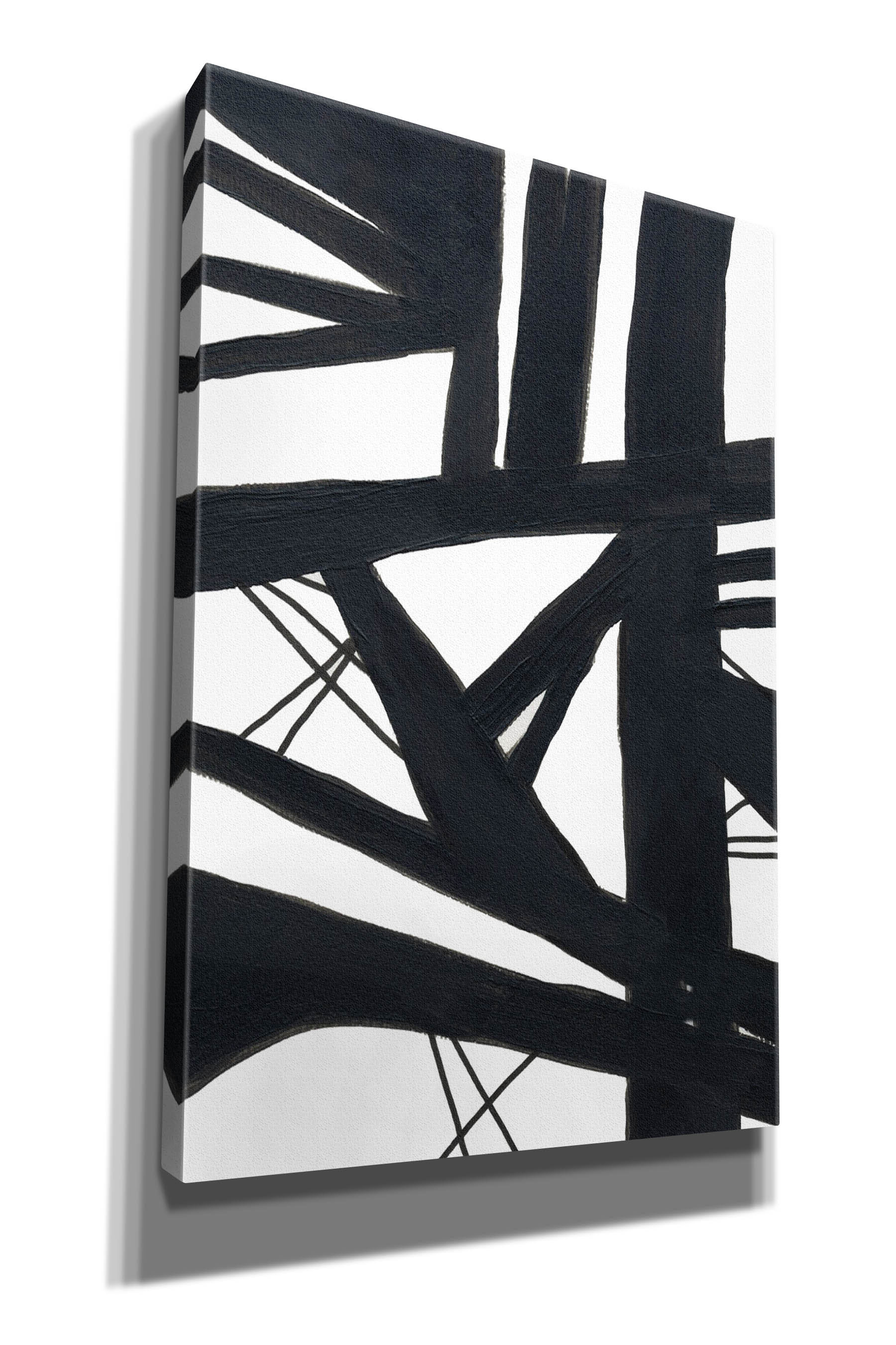 Wrought Studio™ Roadwork 1' by Bronwyn Baker Canvas Wall Art | Wayfair