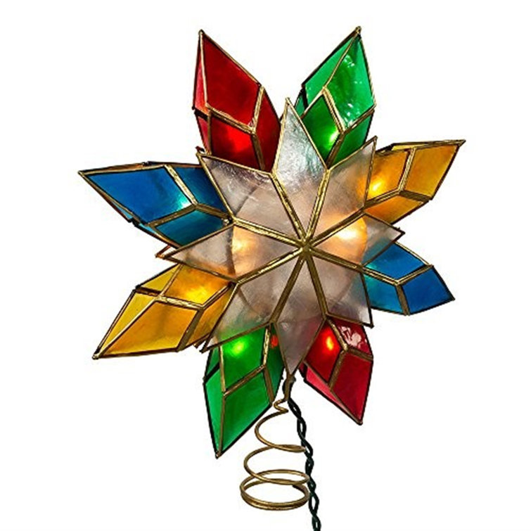 Kurt Adler Metal Astrology & Stars Tree Topper - Lighted & Reviews ...