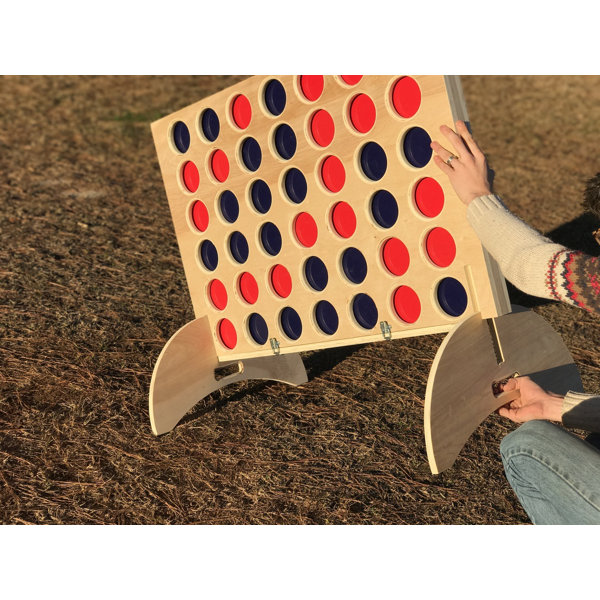 WestGeorgiaCornhole Giant Four in a Row Game Set & Reviews | Wayfair