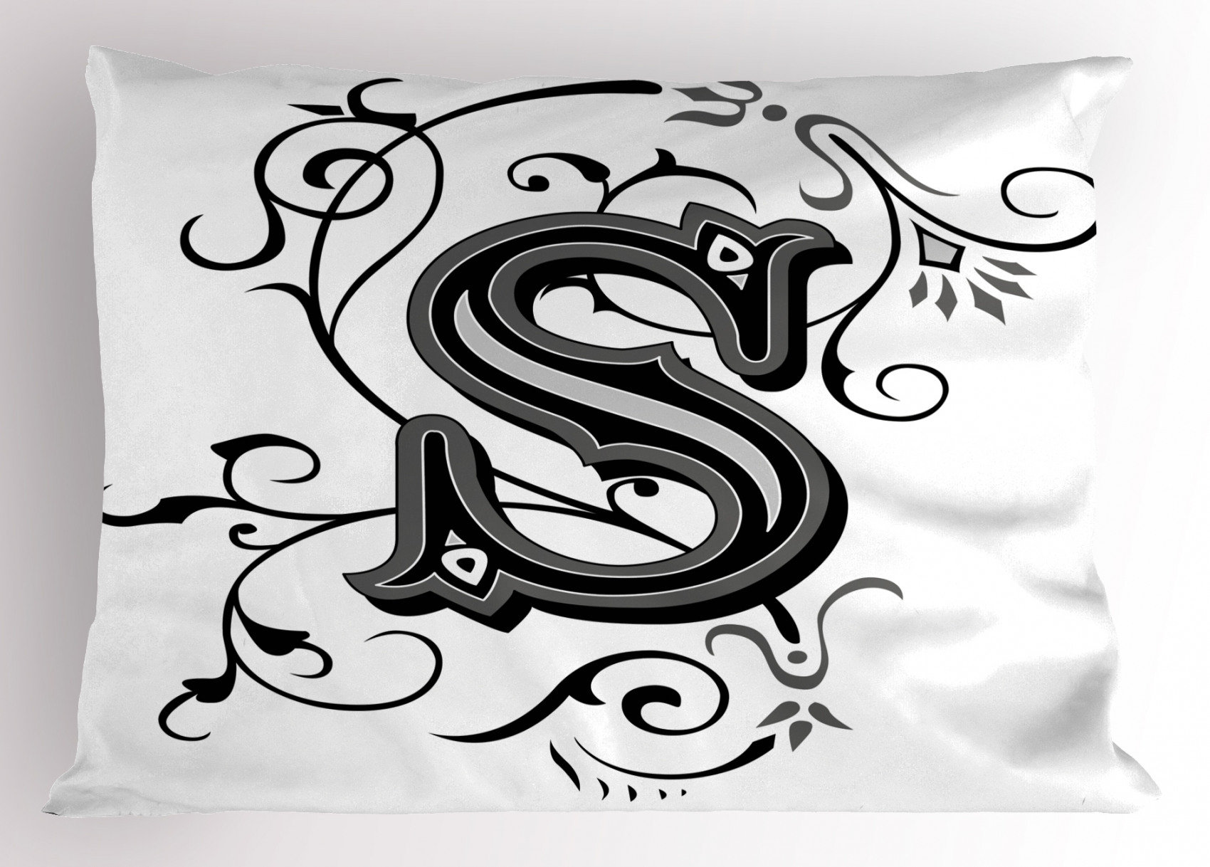 Ambesonne Letter S Sham | Wayfair
