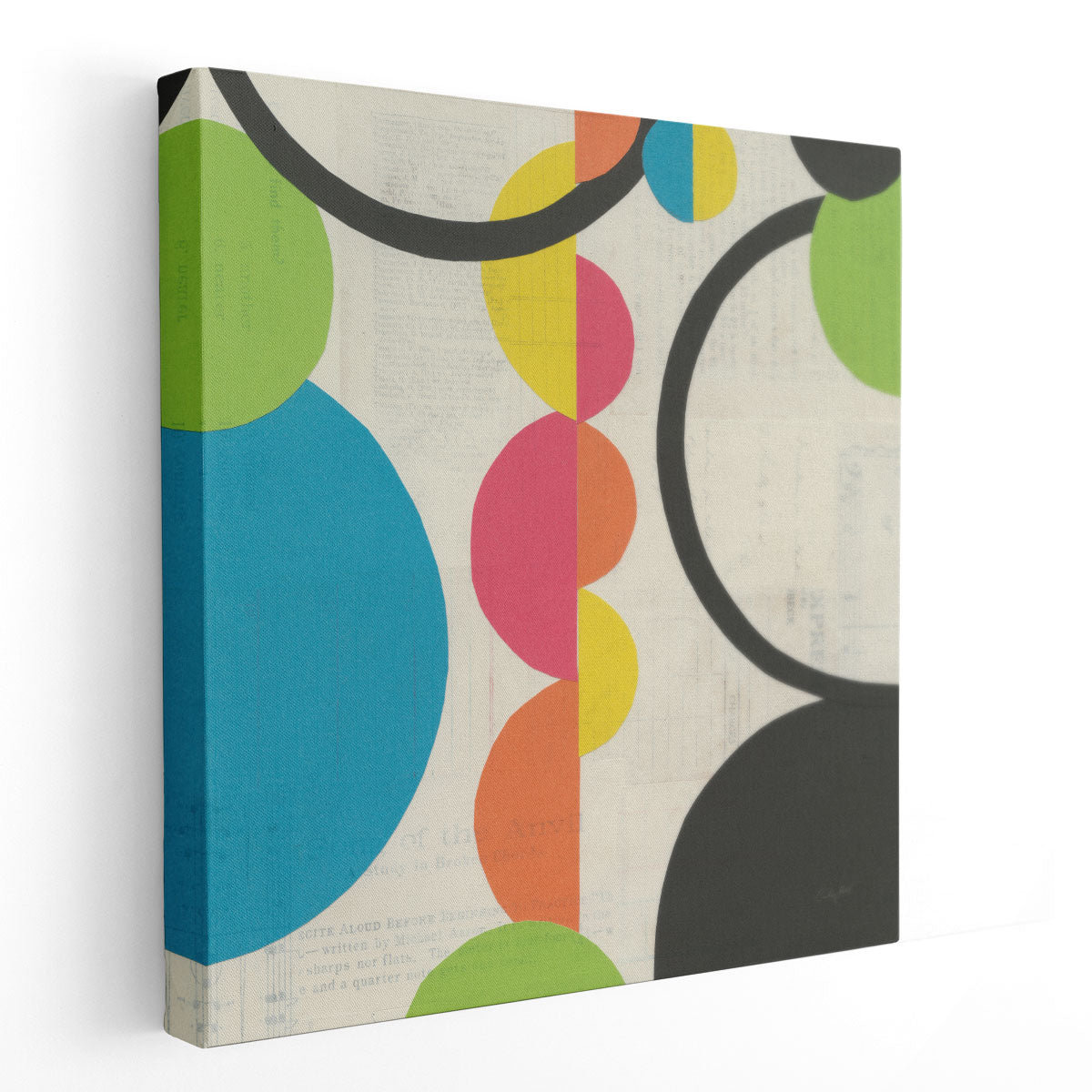 Orren Ellis Roundabout I - Canvas Print Wall Art | Wayfair